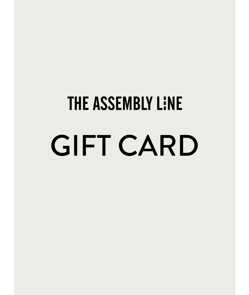 giftcard– The Assembly Line shop