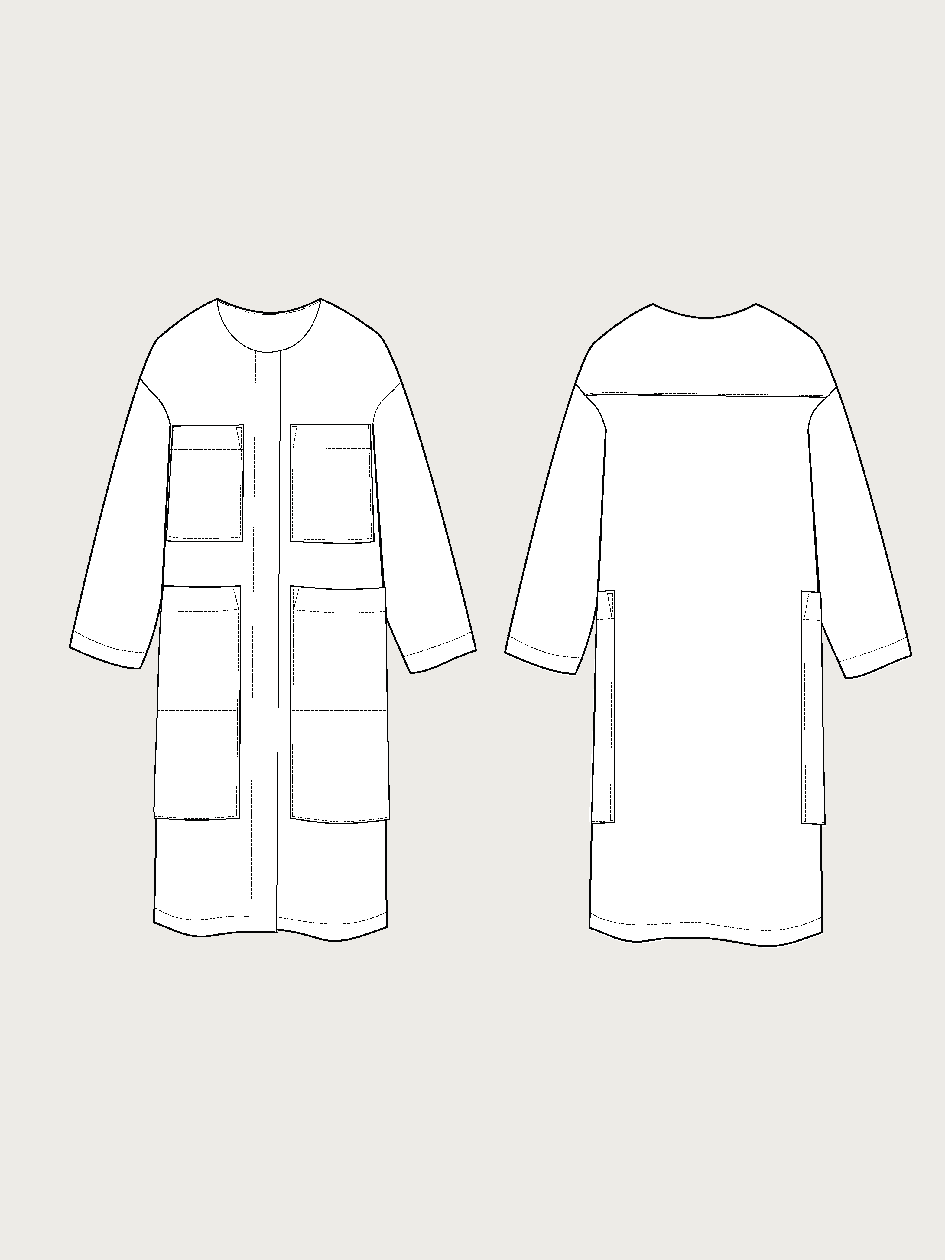 LAB COAT PATTERN– The Assembly Line shop