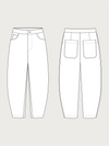 BARREL-LEG TROUSERS PATTERN– The Assembly Line shop