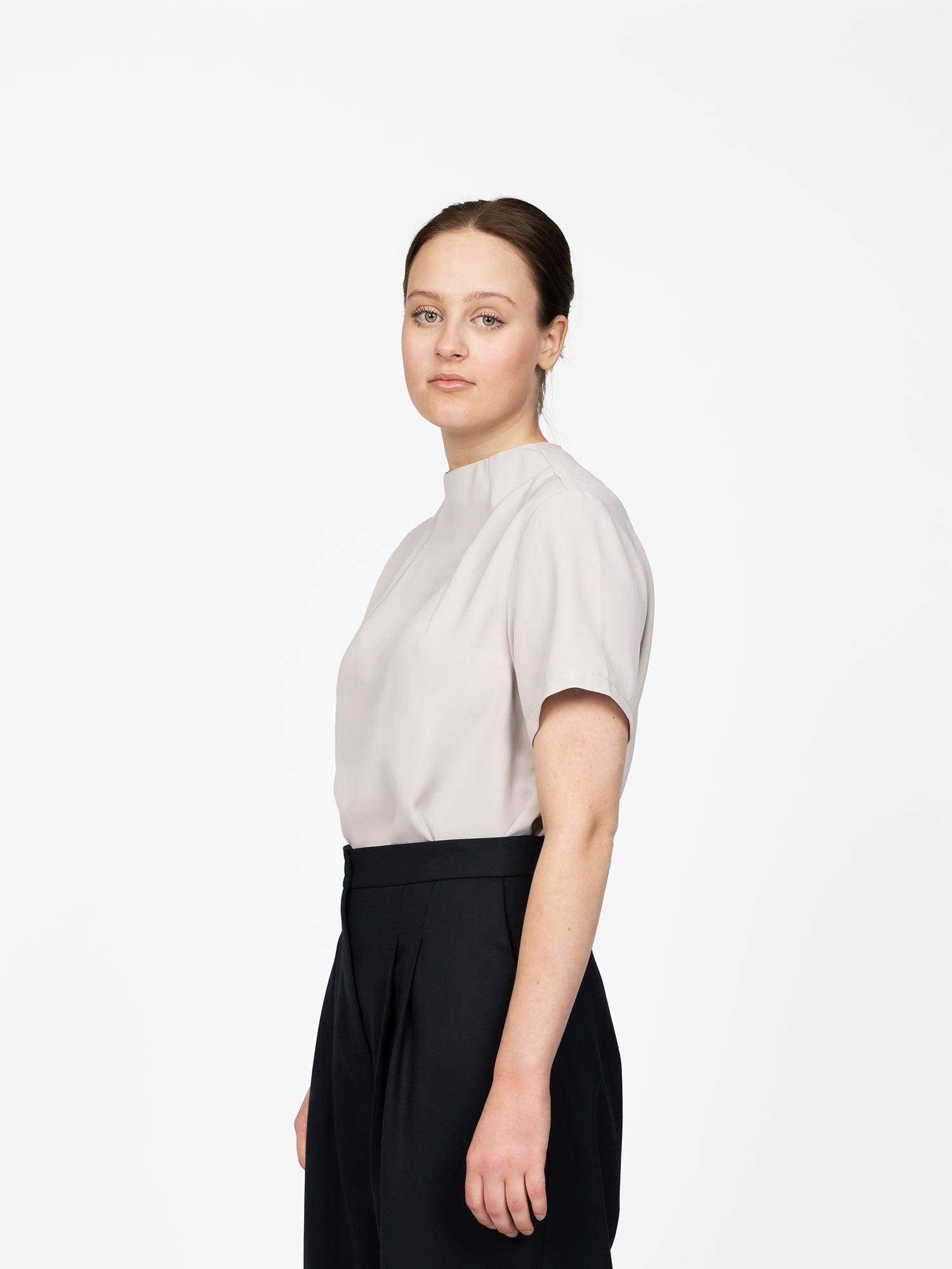 FUNNEL NECK TOP SEWING PATTERN– The Assembly Line shop