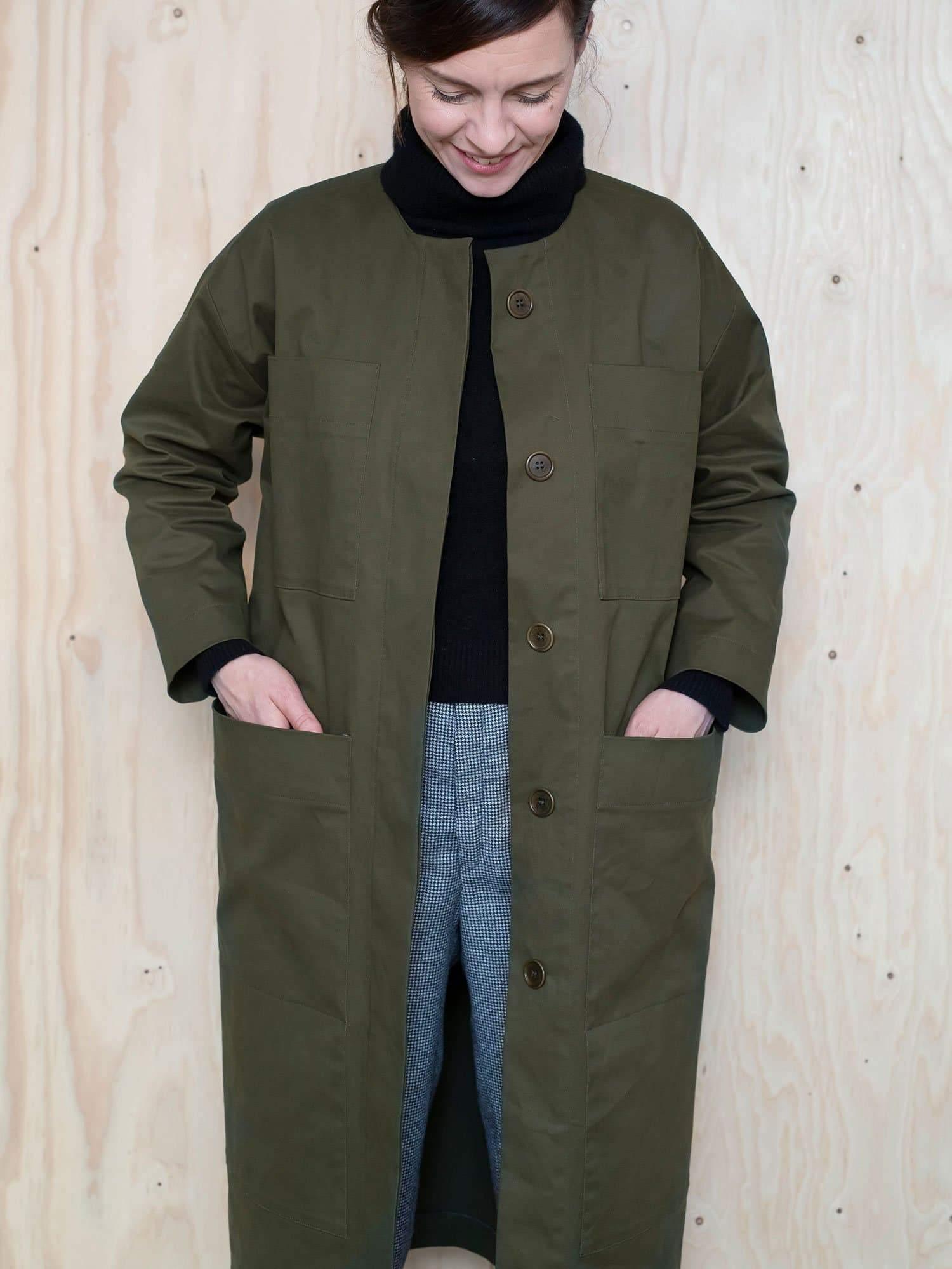 LAB COAT PATTERN– The Assembly Line shop